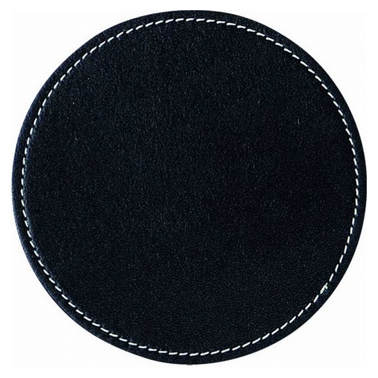 えいむ コースター GM-30黒 608791JANコード：4546094092935規格：規格GM-30黒サイズ：外径φ104mmサイズ容量1：φ104mm材質：革生産地：日本 【送料について】北海道、沖縄、離島は送料を頂きます。