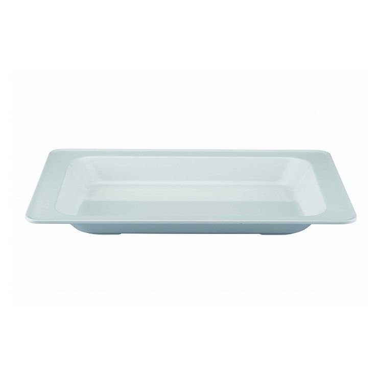 カンダ メラミン製フードパン 角型 1/1 白 TKO-253-W 446112JANコード：4949362716470規格：規格TKO-253-Wサイズ：外幅×奥行×高さ 容量534×335×H60mm 4600mlサイズ容量1：534×...
