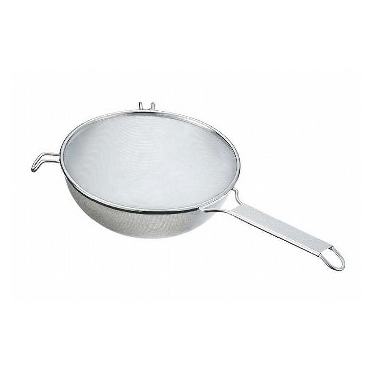 新越ワークス TS プロストレーナー 23cm 042105JANコード：4989083100097規格：規格 23cmサイズ：外径×深さ×柄長φ230×100×208mmサイズ容量1：φ230×100×208mm材質：18-8ステンレス生...
