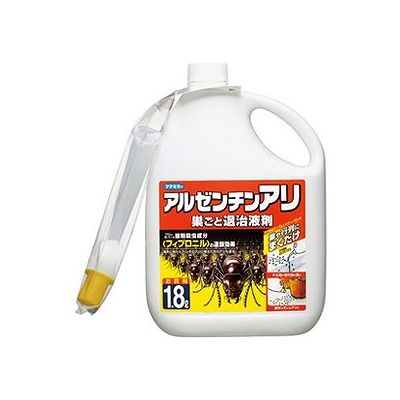 商品概要メーカー：フマキラー商品名：アルゼンチンアリ巣ごと退治液剤（1．8L）区分：日用雑貨内容量：1．8L商品概要：巣や行列にまくだけでアルゼンチンアリを殺虫＆巣ごと退治JANコード：4902424423402商品コード：01281201...