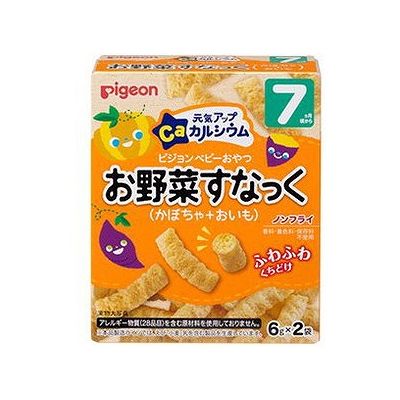 商品概要メーカー：ピジョン商品名：【軽】元気アップカルシウムお野菜すなっくかぼちゃ＋おいも（6g×2袋）区分：食品内容量：6g×2袋商品概要：★たまひよ赤ちゃんグッズ大賞2020・おやつ部門第1位！JANコード：4902508139014商...