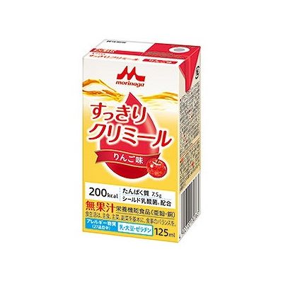 商品概要メーカー：クリニコ商品名：【軽】すっきりクリミールりんご味（125mL）区分：食品内容量：125mL商品概要：【栄養機能食品（亜鉛・銅）】すっと飲める！無理なく栄養補給できる、おいしい高栄養飲料JANコード：490272013036...