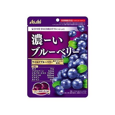 商品概要メーカー：アサヒグループ食品商品名：【軽】濃ーいブルーベリー84g区分：食品内容量：84g商品概要：ビタミンAとビオチン配合の栄養機能食品のキャンディですJANコード：4946842506866商品コード：078909028商品の説...