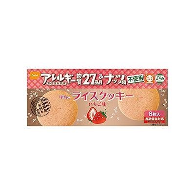 商品概要メーカー：尾西食品商品名：【軽】尾西のライスクッキーいちご味8枚入（48g）区分：食品内容量：6g×8枚商品概要：特定原材料等（アレルギー物質）27品目不使用。ナッツ類不使用。新潟県産米粉を使用したやさしいいちご味のクッキー。サクサ...
