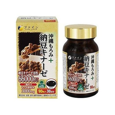 商品概要メーカー：ファイン商品名：【軽】沖縄モロミ＋納豆キナーゼ（90粒）区分：食品内容量：90粒商品概要：納豆が苦手な方も手軽に摂取できます。JANコード：4976652009400商品コード：214200464商品の特徴納豆菌培養エキス...