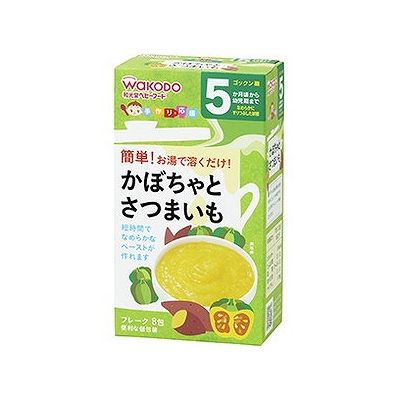 商品概要メーカー：アサヒグループ食品（和光堂）商品名：【軽】手作り応援かぼちゃとサツマイモ（2．3g×8包）区分：食品内容量：2．3g×8包商品概要：国産のかぼちゃとさつまいもを使用しました。おかゆに混ぜたりお魚にかけたりといろいろなメニュ...