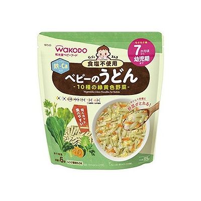 商品概要メーカー：アサヒグループ食品（和光堂）商品名：【軽】らくらくまんまベビーのうどん10種の緑黄色野菜（115g）区分：食品内容量：115g商品概要：【7カ月頃から幼児期まで】JANコード：4987244194800商品コード：0125...