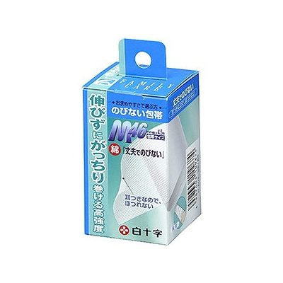 商品概要メーカー：白十字商品名：FCのびない包帯Mサイズ腕用（4．6cm×4．5m）区分：日用雑貨内容量：1個商品概要：●のびないので、患部の固定に最適な包帯です。●「ラッセル織り」で、強度を強くしています。JANコード：498760310...