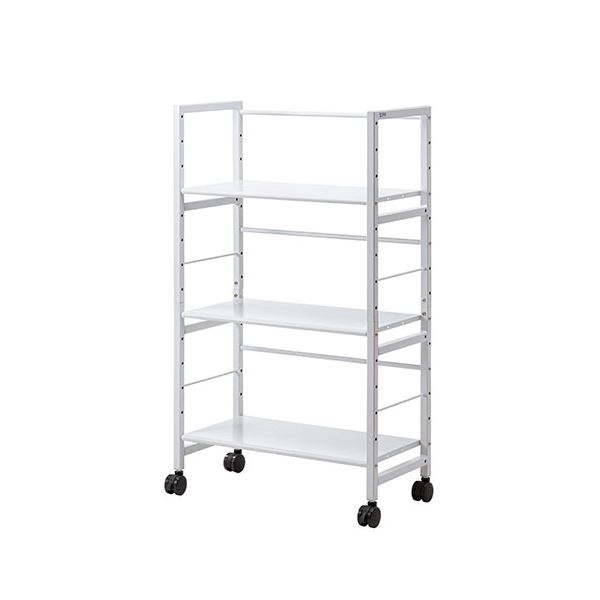 ■サイズ・色違い・関連商品■2段■3段[当ページ]■商品内容●耐荷重100Kgの高耐荷重ワゴンです。 ●使用環境に合わせて水平・傾斜の2段階の設定ができるワゴンです。 ●傾斜棚にすればA4ファイルを出し入れしやすくお使い頂けます。 ●水平の...