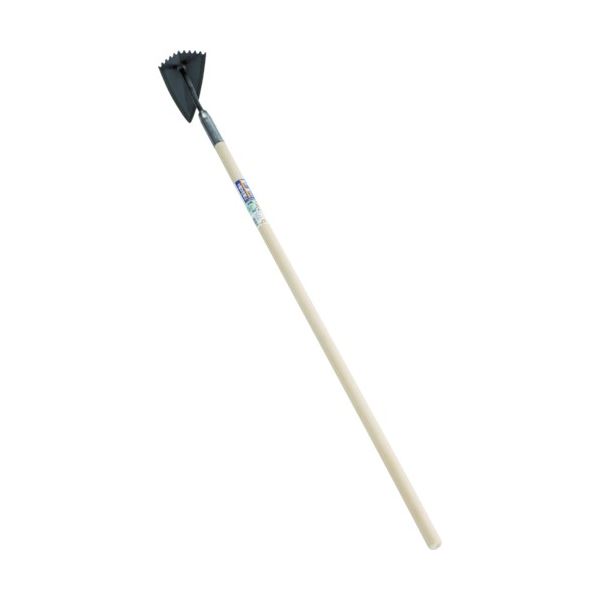 ■サイズ・色違い・関連商品■二面式 210mm(鋼付)■二面式 240mm(鋼付)■三面式 240mm(鋼付)[当ページ]■商品内容●切れ味がよく、研ぎやすいです。●草集めがついています。■商品スペックその他仕様：●全長(mm):1360●...