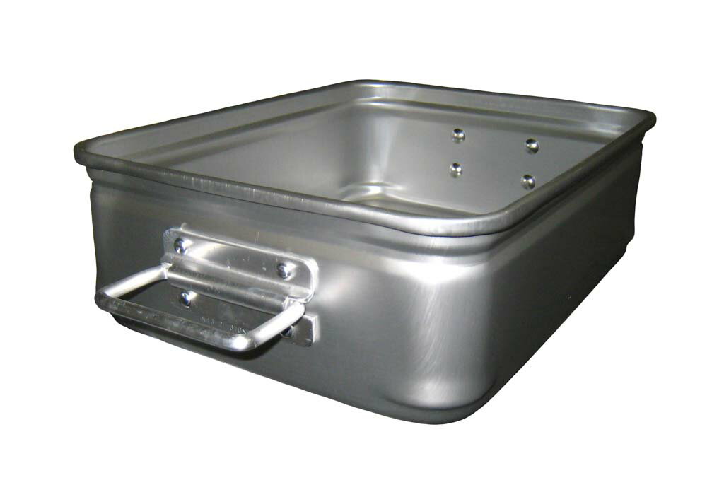 【商品説明】●番重の目的は食材や食品の整理と保管、そして運搬です。アルミは軽くて衛生的。そのうえ熱にも低温にも強いのです。独自の形状Wロック構造で、ガッチリと固定。ズレやガタのない、確実な積み重ねを可能にしました。【外寸】370×285 【...