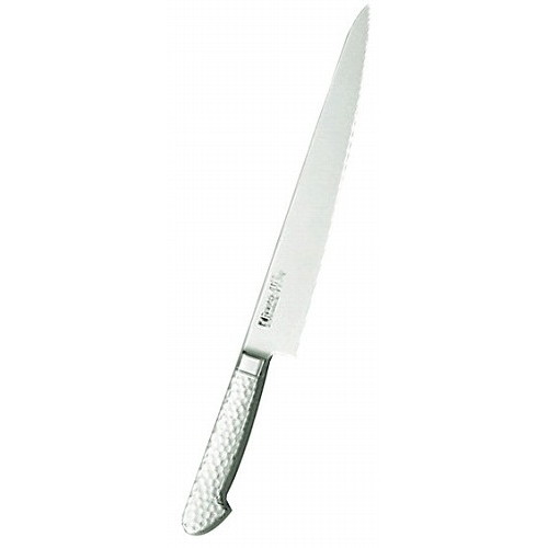 ■商品説明●刃部：モリブデンバナジウム特殊鋼を用い、切れ味、長切れを重視。●ハンドル部：18-8ステンレススチールモナカハンドル。ガラスビーズショット仕上げによる、手触りのソフト化、滑り防止。刃部とハンドル部の(溶接による)一体化で、雑菌等...