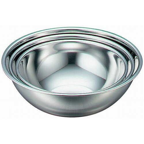 ■商品説明●18-8抗菌ステンレスボールは、18-8ステンレス3%の銅を含ませて製造している為、素材自体に抗菌性を持っているので長期間その効果が持続します。■直径・サイズ380■深さ深さ：123■重さ■容量9.6L【代引きについて】こちらの...