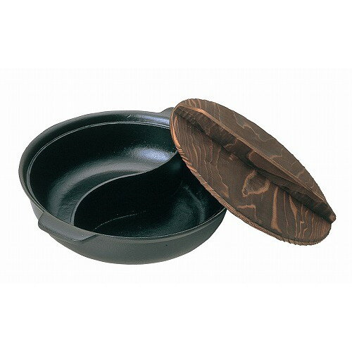 ■商品説明●一つの鍋で二つの味が楽しめます。■直径・サイズ24cm■深さ深さ：80■重さ1.6kg■容量1.8L【代引きについて】こちらの商品は、代引きでの出荷は受け付けておりません。【送料について】北海道、四国、九州は送料を頂きます。【配...