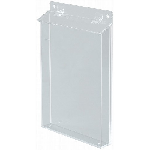 ■商品説明透明度の高いアクリルを使用した壁掛け用パンフレットケース。フタ付きで、ホコリなどからパンフレットを守ります。■直径・サイズ幅240■深さ■重さ1.02kg■容量フタ付きで、ホコリなどからパンフレットを守ります。【代引きについて】こ...