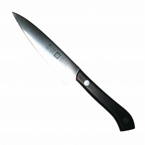 ■商品説明●錆の原因となるカーボンの量を従来鋼の半分に抑え耐蝕性を向上し靭性が増し、しかも研ぎやすくなりました。●ハンドル部は耐久性に優れたポリアセタール樹脂を使っているため長期間過酷な条件で使用しても劣しません。●両刃■直径・サイズ215...