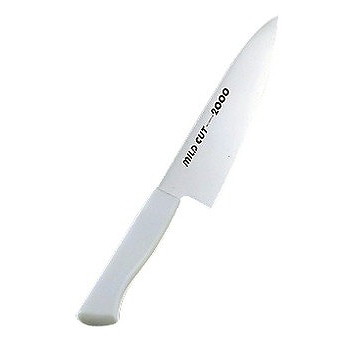 ■商品説明●本刃付き●肉類、魚貝類、野菜、果実、パン類、加工済食品など牛刀食品別に使い分けて、衛生管理UP●両刃●背厚：1.8mm■直径・サイズ全長：295■深さ■重さ95g■容量●肉類、魚貝類、野菜、果実、パン類、加工済食品など牛刀食品別...