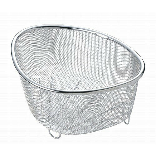 ■商品説明●使用金網：φ0.45×10メッシュ●底面が斜めでオドロキの水切れ■直径・サイズ165×220×H120■深さ■重さ■容量●底面が斜めでオドロキの水切れ【代引きについて】こちらの商品は、代引きでの出荷は受け付けておりません。【送料...