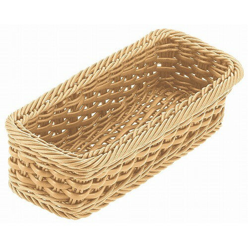 ■商品説明●洗えるバスケット！籐のような手編みのぬくもり、柔らかいのに丈夫なしっかり形状。生鮮、鮮魚、青果、精肉、ベーカリー等さまざまなシーンで活躍。●水洗いOKで洗剤も使えてお手入れ簡単、衛生的に保てます。●冷蔵庫内でのご使用もOKです。...
