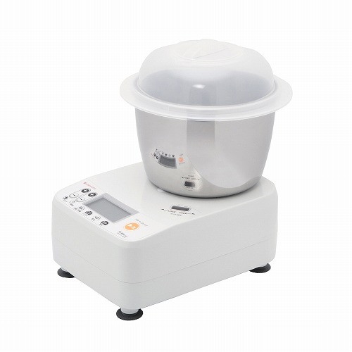 ■商品説明●粉量300g〜1.2kgまで対応しているニーダーです。たくさんの量を作りたい方や、パン教室の先生方にもご好評頂いております。■直径・サイズ274×375×387■深さ■重さ5.2kg(本体4kg ポット1.2kg)■容量【代引き...