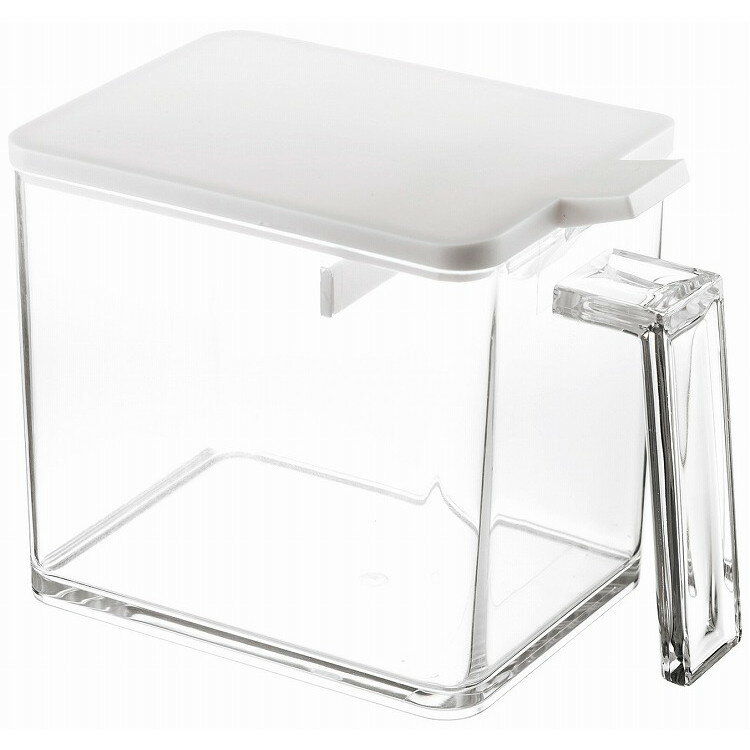 ●小さじ5mlがすり切れる調味料ストッカー。■サイズ奥行150×幅90高さ110材質容器・スプーン・すり切り板：PS樹脂,蓋：ABS樹脂 【代引きについて】こちらの商品は、代引きでの出荷は受け付けておりません。【送料について】沖縄、離島は送...