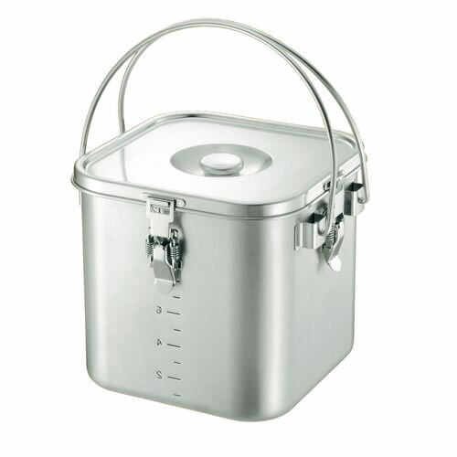 KOINU KO 19-0 角型 給食缶 30cm AKY6406 JANコード 4954057574303●サイズ(cm):30●間口×奥行×高さ(mm):300×300×295●容量(L):24.0●板厚(mm):1.2■・スタッキング...