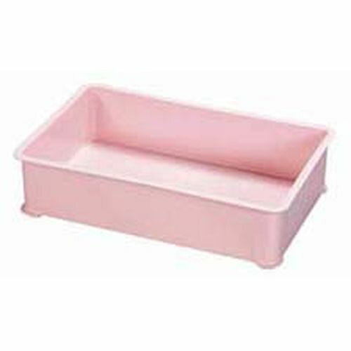 サンコー PP大型カラー番重 B型 ピンク ABV8606 JANコード 4983049130210●規格:大型●型式:B型●色:ピンク●(外寸)間口×奥行×高さ(mm):643×417× 90●(内寸)間口×奥行×高さ(mm):603×3...