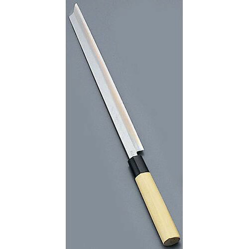 堺寛光 匠練銀三 蛸引 切付（片刃） 33cm 10720 AZT3705 JANコード 4974158107200●サイズ(cm):33●メーカー品番:10736●全長(mm):490●重量(g):190●背厚(mm):3.1●材質：刃身...