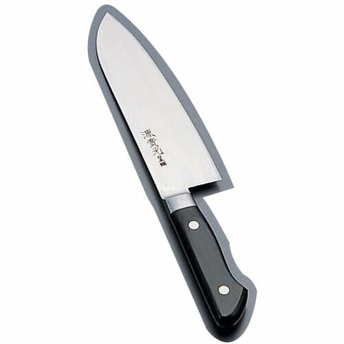 堺寛光 日本鋼 三徳（両刃） 18cm 50024 AZT4901 JANコード 4974158500247●サイズ(cm):18●メーカー品番:50024●全長(mm):290●重量(g):140●背厚(mm):1.8●材質：刃身:日本鋼...