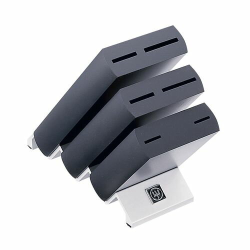 WUSTHOF(ヴォストフ) ナイフブロック ブラック 7250 ADLO901 JANコード 4002293725000●間口×奥行×高さ(mm):115×285×237●材質：木製■最大収納数パーリングナイフ 1ソーセージナイフ 1ブレ...