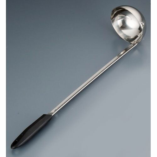 ムラノ 18-8ナイロン長柄スープレードル 90cc BLCI001 JANコード 4520785093005●容量(cc): 90●直径×柄長(mm) :75×375■ハンドル■材質:ガラス繊維入り66ナイロン(耐熱240℃)【送料につい...