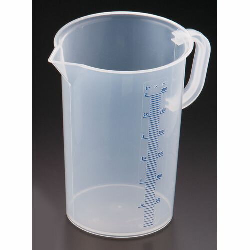 サーモハウザー ドイツ製メジャーカップ（ポリプロピレン） 3L BMZ12003 JANコード 4013528480366●容量(cc):3000●直径×高さ(mm):173×240●最小目盛(cc): 50●材質：PP■耐熱温度:0℃~1...