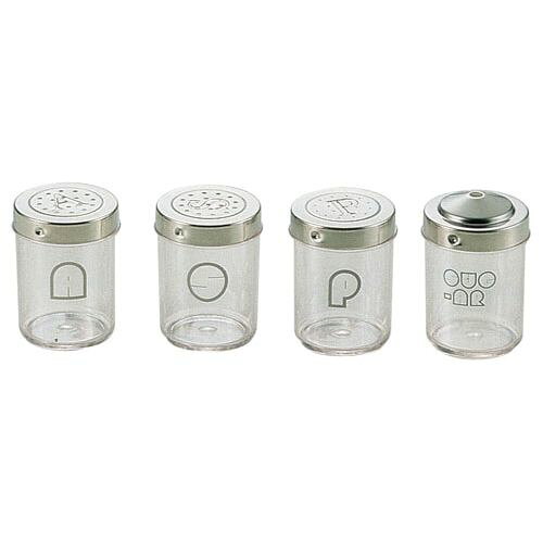 YUKIWA UK ポリカーボネイト調味缶 小 シュガー缶 BTY10004 JANコード 4520785000577●規格:シュガー●外径×高さ(mm):57×90●材質：18-8ステンレス+ポリカーボネイド【送料について】北海道、沖縄、...