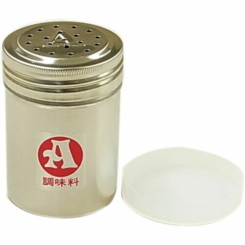 遠藤商事 SA18-8調味缶（PP蓋付） 小 A缶 BTY02001 JANコード 4905001008931●記号:A●直径×高さ(mm):55× 80●重量(kg):0.058●材質：18-8ステンレス・ポリプロピレン■ごま缶はアクリル...