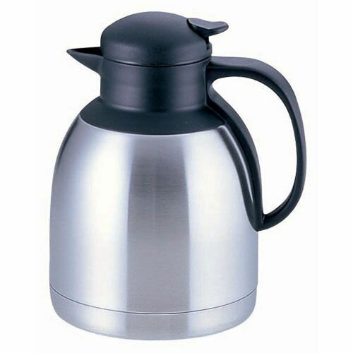 セブン・セブン 18-8イマージュ卓上ポット（二重構造） CXW-1200 （1.2l） BPTA502 JANコード 4983661237304●メーカー品番:CXW-1200●容量(L):1.2●幅×奥行×高さ(mm):135×165×...