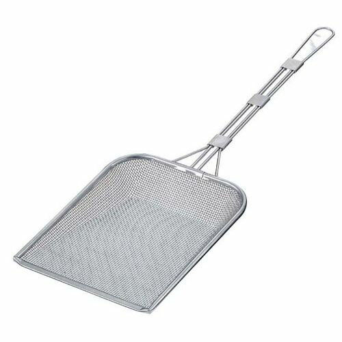スリースノー TSステンレス プロ角フライヤー 大：18-8アミ・10メッシュ AFL0101 JANコード 4989083100035●サイズ:大●間口×奥行×全長(mm):180×225×530●材質：ステンレス鋼 18-8【送料につい...