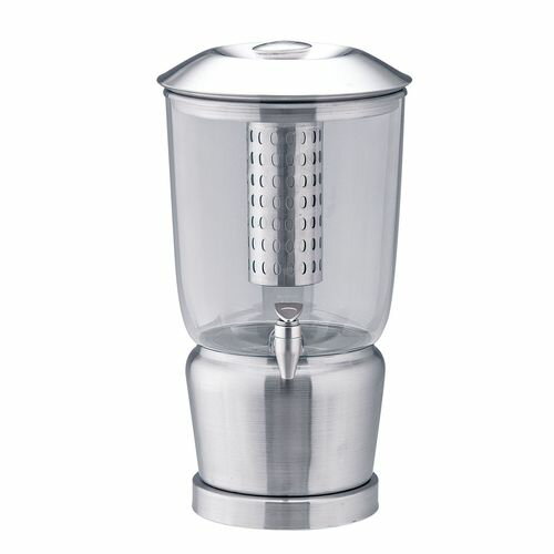 テーブルクラフト TC ビバレッジディスペンサー 75 2.5ガロン（9.5L） FZY6901 JANコード 0727875101143●直径×高さ(mm):272×515●容量(cc):9500■材質:ステンレス、トライタン■付属品:氷...