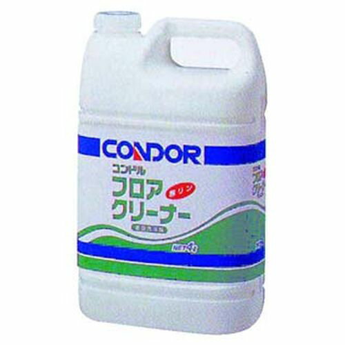 コンドル フロアクリーナー C-54 4L KHL07004 JANコード 4903180310876●容量(L): 4●重量(kg):4.5■木床を除く,床の洗浄に。■標準使用量約30倍に水でうすめて使用■希釈液約10Lで約50~100【...