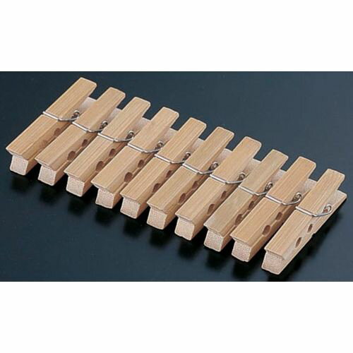早川工業 竹 クリップ （10個付） KKL2401 JANコード 4976508116719●全長(mm):65●重量(g):64●材質：竹【送料について】北海道、沖縄、離島は送料を頂きます。