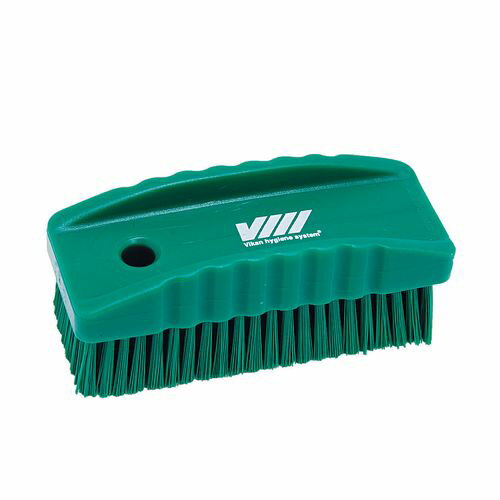 Vikan(ヴァイカン) まな板洗浄ブラシ 6441 グリーン JBLE704 JANコード 5705020644122●メーカー品番:6441●カラー:グリーン●幅×全長(mm):40×115●毛長(mm):24●重量(g):90●材質：...