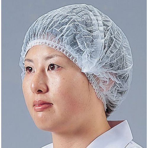 中部物産貿易 ザグ・キャップ（100枚入） 白 SKY3001 JANコード 4904663145060●色:白●サイズ:フリーサイズ●入数:100枚●材質：PP不織布・ゴム■材質:ポリプロピレン、ゴム■未使用、使用済みが判別できるキャタピ...
