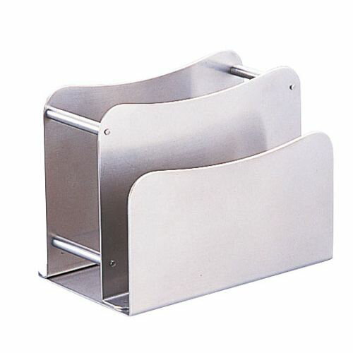 遠藤商事 18-8ウェーブ型メニュー&ナフキン立 PNHD1 JANコード 4905001205033●幅×奥行×高さ(mm):110×76×85●材質：18-8ステンレス【送料について】北海道、沖縄、離島は送料を頂きます。