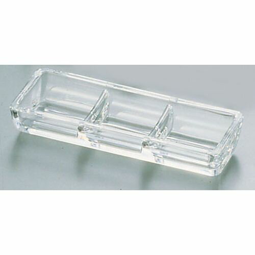 エムタカ ガラス薬味入れ No.6873 PYK06 JANコード 4968553125730●メーカー品番:No..6873●幅×奥行×高さ(mm):150×55×28●材質：ガラス【送料について】北海道、沖縄、離島は送料を頂きます。