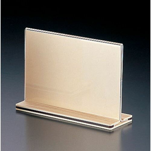 大黒工業 桧風メニュースタンド スライドタイプ EHS-1 大 PMNGZ01 JANコード 4580174201510●メーカー品番:EHS-1●サイズ: 大●幅×高さ(mm):210×155●材質：アクリル　　　台座は塩ビ【送料について...