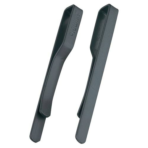シンビ メニュークリップ（1個） MC-3G ソフトブラック PAA3603 JANコード 4995446009983●メーカー品番:MC-3G●カラー:ソフトブラック●全長×幅(mm):55×4.5■メニューブック用■※1冊に上下で2個必...
