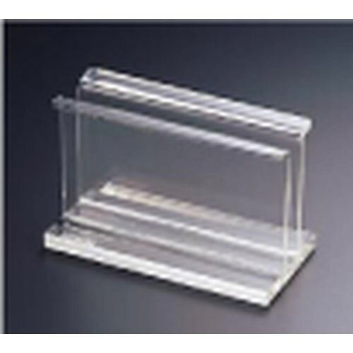 シンビ アクリルメニューブック立 MS-L PMNBA JANコード 4995446881206●メーカー品番:MS-L●幅×奥行×高さ(mm):120×60×75●有効幅(mm):15●材質：PMMA【送料について】北海道、沖縄、離島は送...