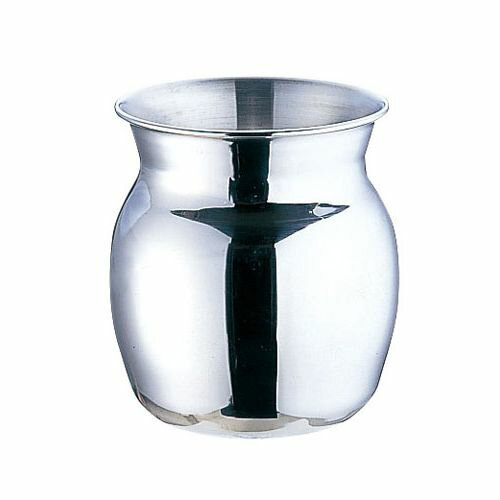 YUKIWA UK 18-8ガラ入れ 大 QGL151 JANコード 4520785060830●規格:大●直径×高さ(mm):143×150●材質：18-8ステンレス■内面:ポリッシュー仕上げ【送料について】北海道、沖縄、離島は送料を頂きます。