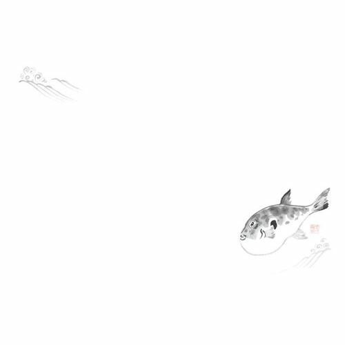 カミイソ 尺3 テーブルマット（100枚入） ふぐ No.108 QTC53 JANコード 4529671300081●メーカー品番:No.108●縦×横(mm):380×260●重量(kg):0.86●材質：雲竜和紙■尺3テーブルマット(...