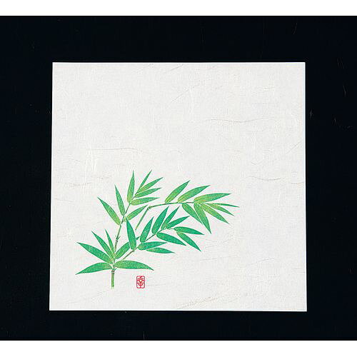 アーテック ニュー四季懐紙 5寸（100枚入） NS-12 笹 QKIJ401 JANコード 4560164127150●幅×奥行(mm):150×150●材質：両面ポリラミ金銀■和紙の表面に特殊加工してありますので、絵柄の上に直接 食品を...