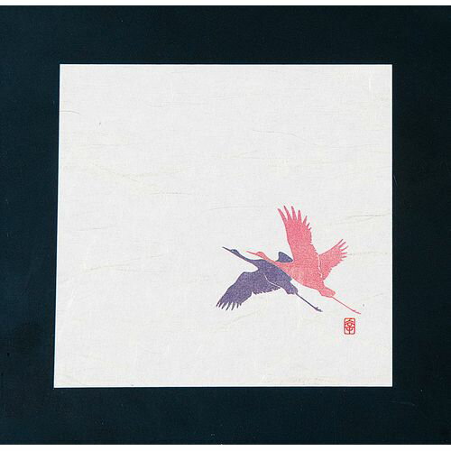 アーテック ニュー四季懐紙 4寸（100枚入） NS-28 鶴（祝） QKIG701 JANコード 4560164127327●幅×奥行(mm):120×120●材質：両面ポリラミ金銀■和紙の表面に特殊加工してありますので、絵柄の上に直接 ...